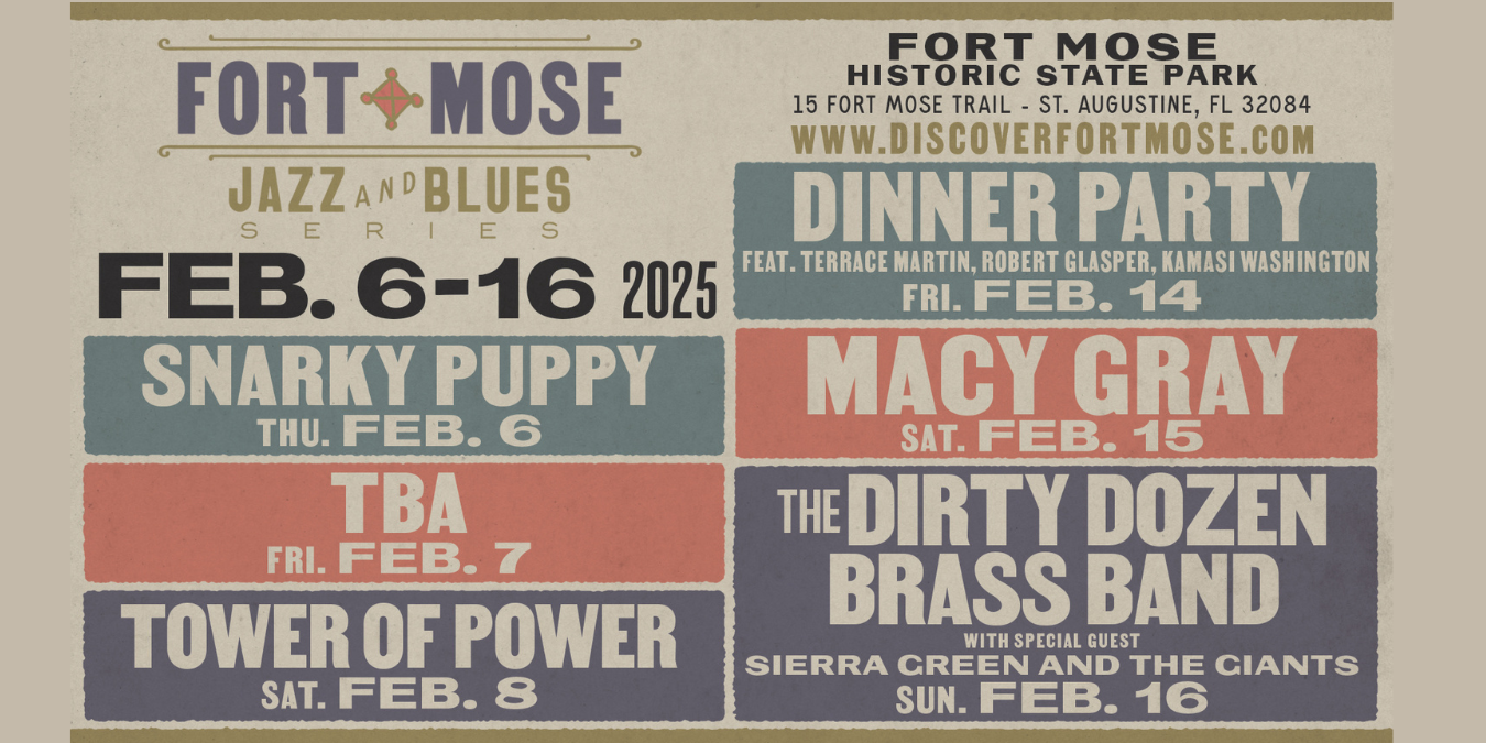 Honoring History and Community Through Music: Fort Mose Jazz & Blues Series Returns in February ...